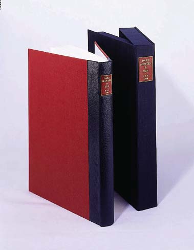 Limited Edition Binding | The Campbell-Logan Bindery